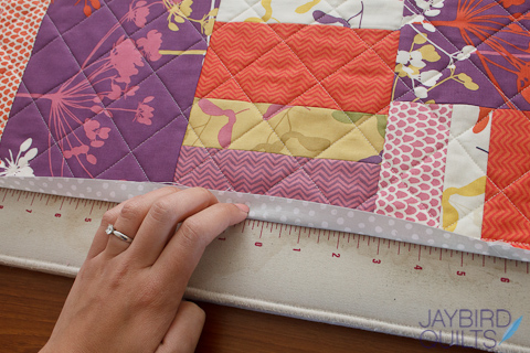 Jaybird Quilts: Single Fold Binding Tutorial