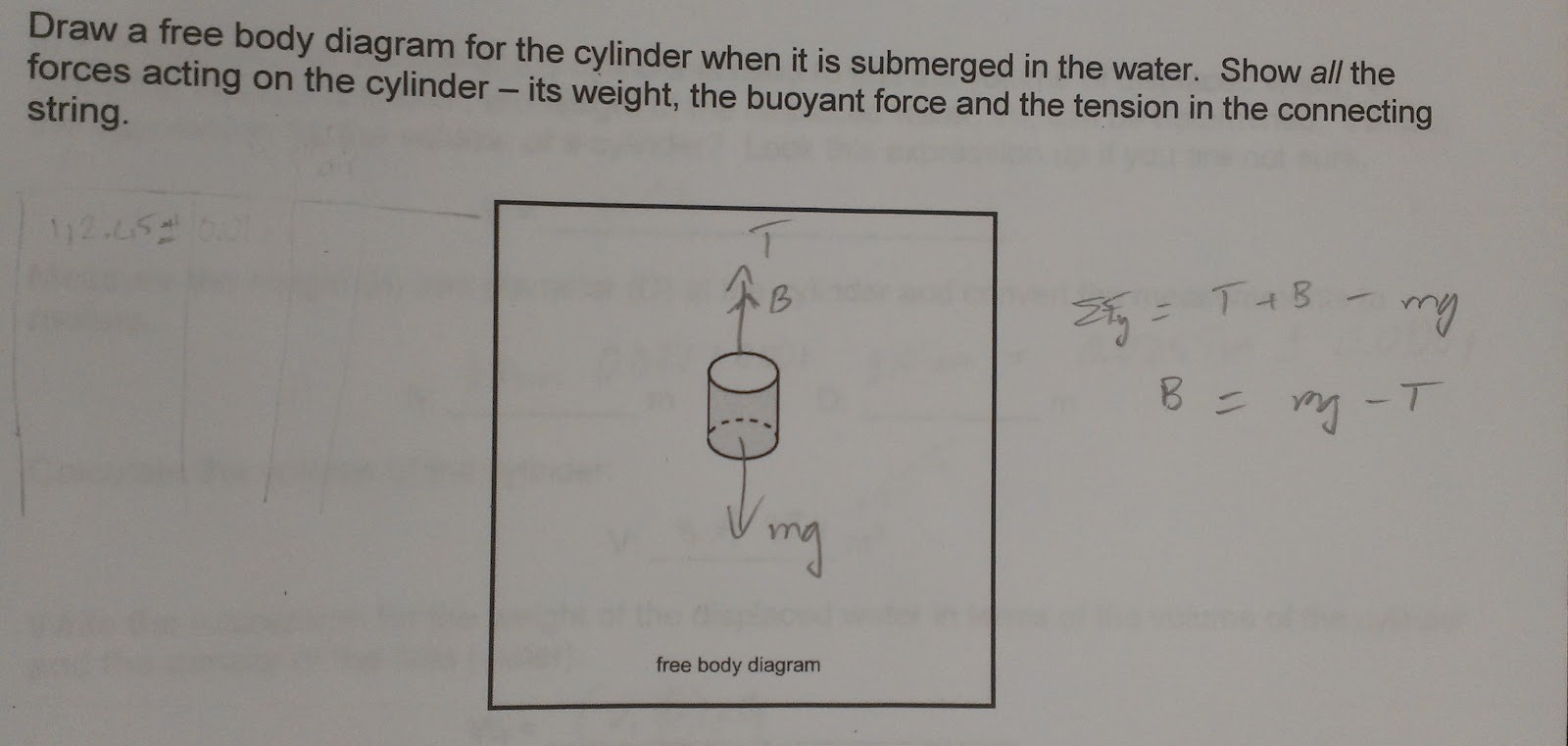 Physics 4C qtran: Experiment 1: Fluid Statics
