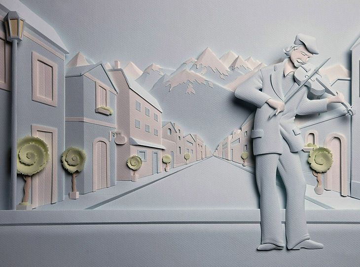 PicturesPool: Amazing Paper Sculptures Photographs