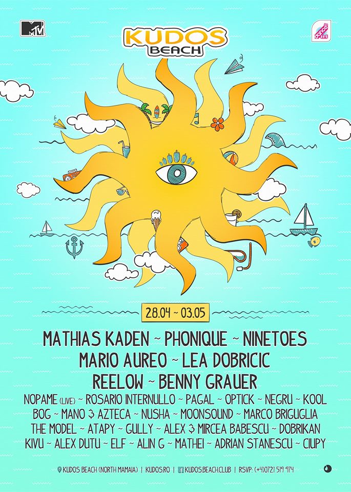 Urban Things - Chestii Urbane: Kudos Beach 1st of May - 28.04 - 03.05