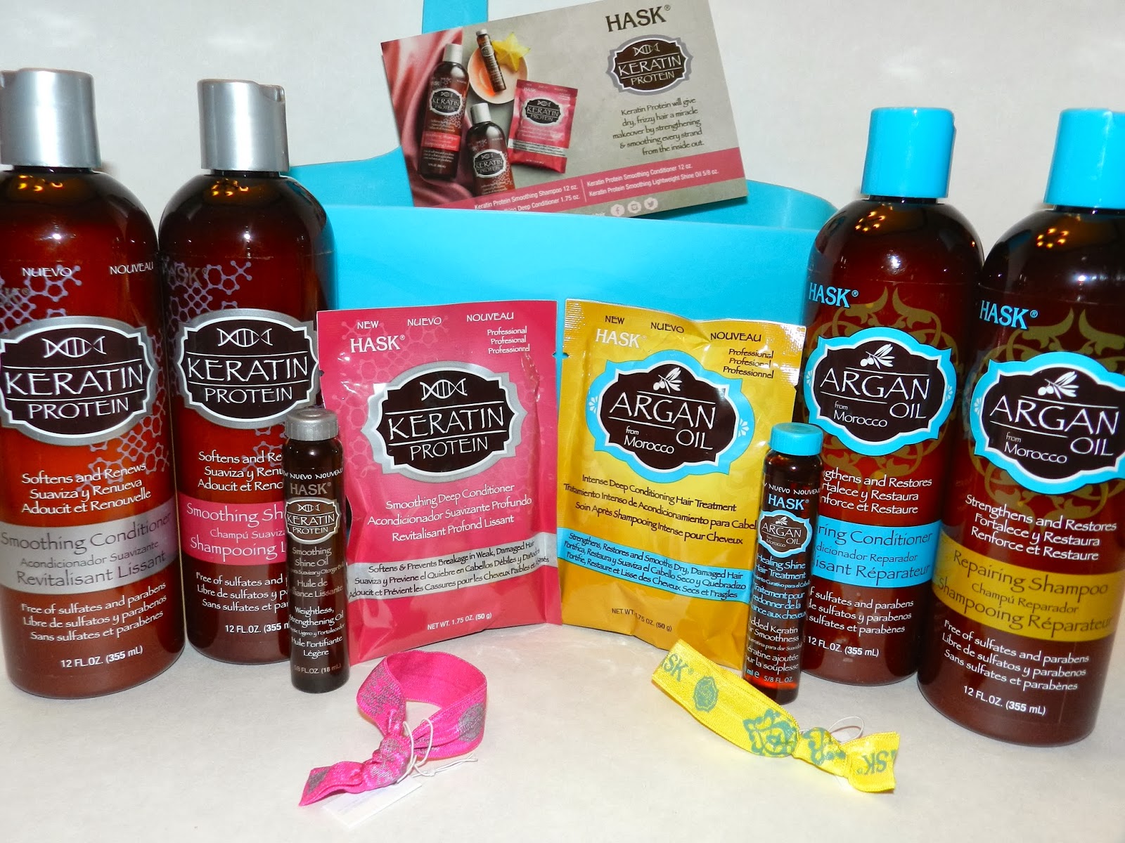 A1nettie's Loves: Hask Keratin Protein and Argan Oil Hair Care Review