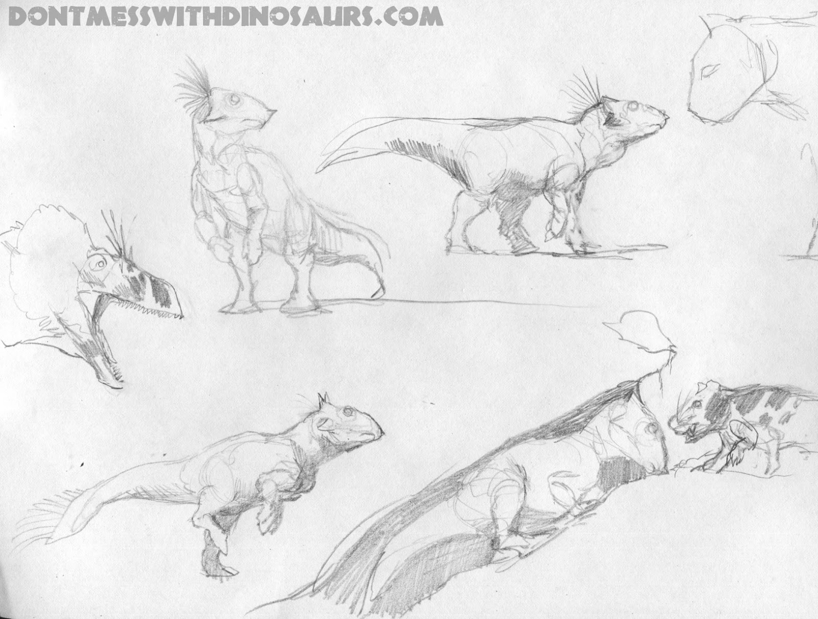 Love in the Time of Chasmosaurs: Paleoartist Interview: Brian Engh