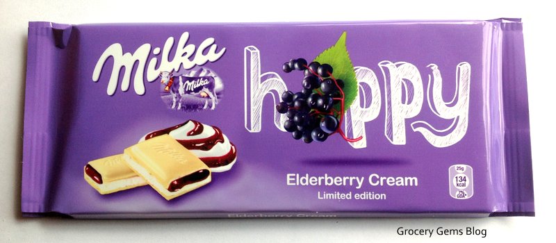 Grocery Gems: Milka Elderberry Cream Limited Edition