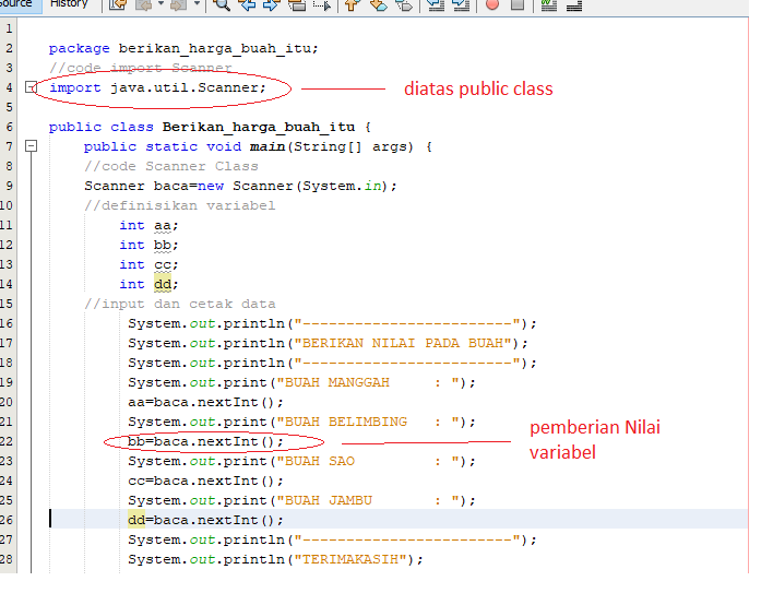 Tutorial Membuat Program Di Java Netbeans Materi 2 Input Data If