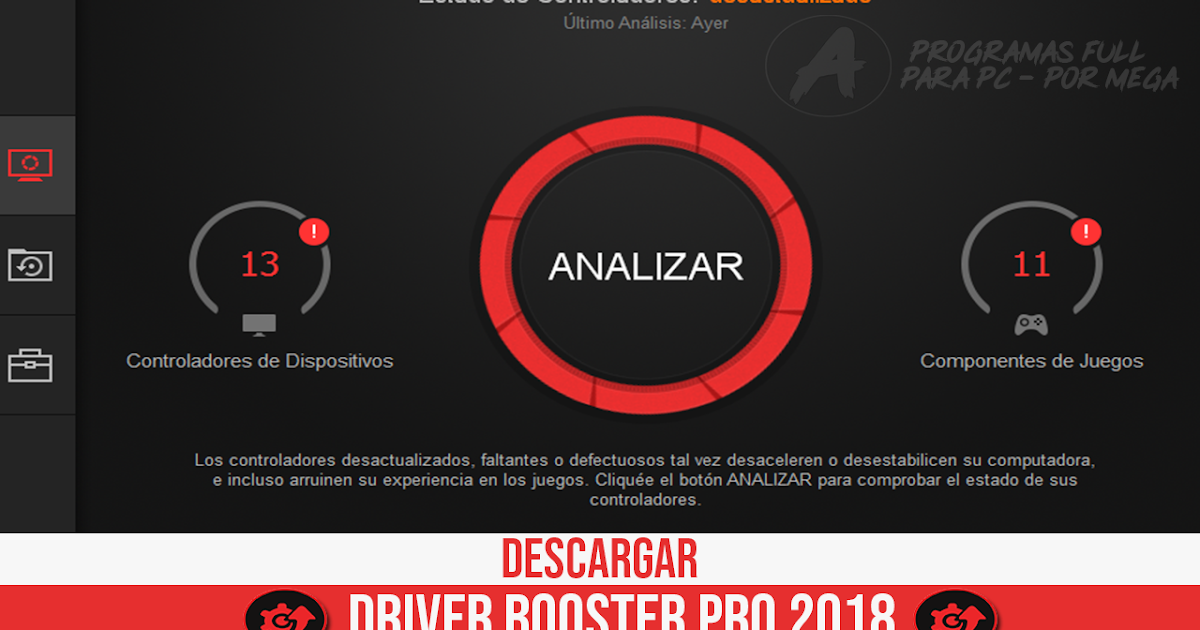 Driver Booster Pro 5.5 + Serial Key 2018 [Gratis-Full] - AnthonyPC ...