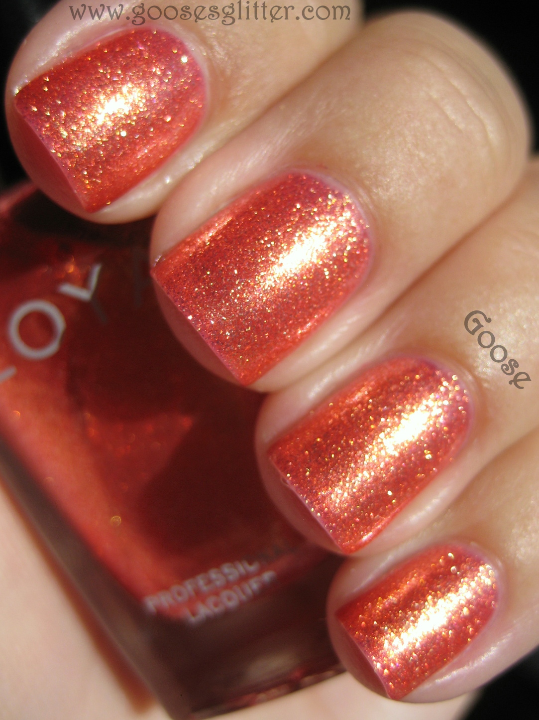 Goose's Glitter: Zoya Rica and Tanzy: Swatches and Review