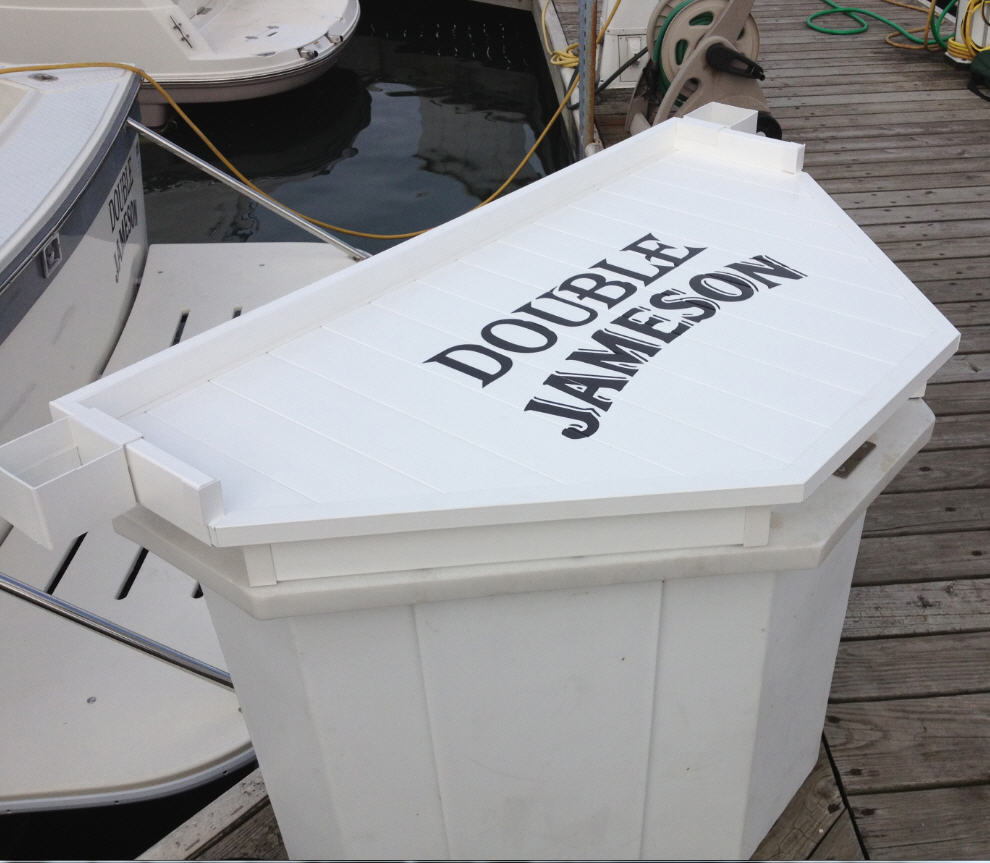 Great Lakes Expeditions: Dock Box Table Tops for your West Trac Marine ...