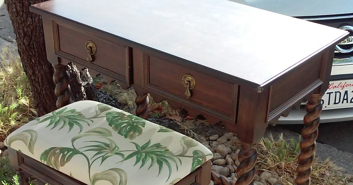 UHURU FURNITURE & COLLECTIBLES: SOLD Bombay Co. Elizabethan Writing ...