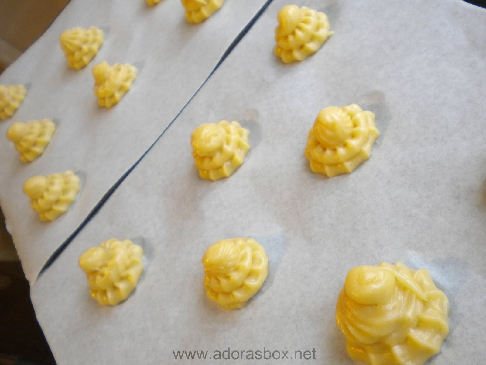 Adora's Box: ALMOND CREAM PUFFS