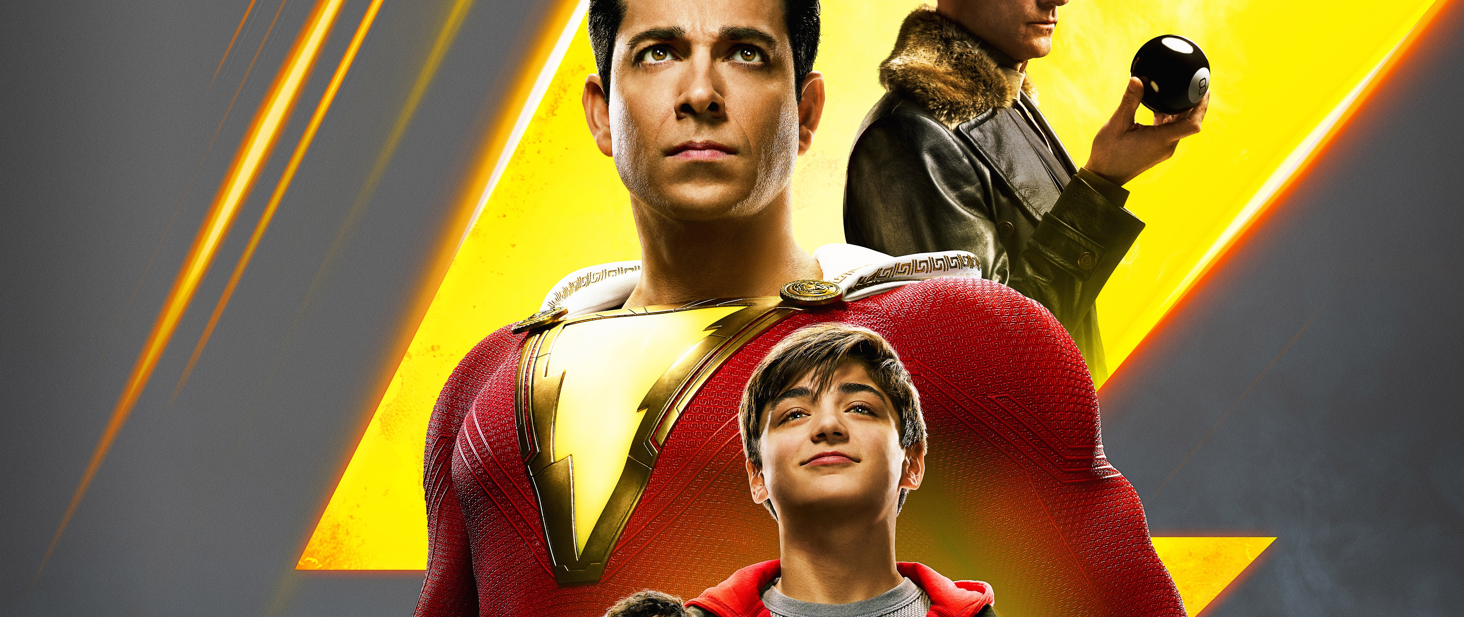 Shazam, 2019, Characters and Cast, 8K, #18 Wallpaper PC Desktop