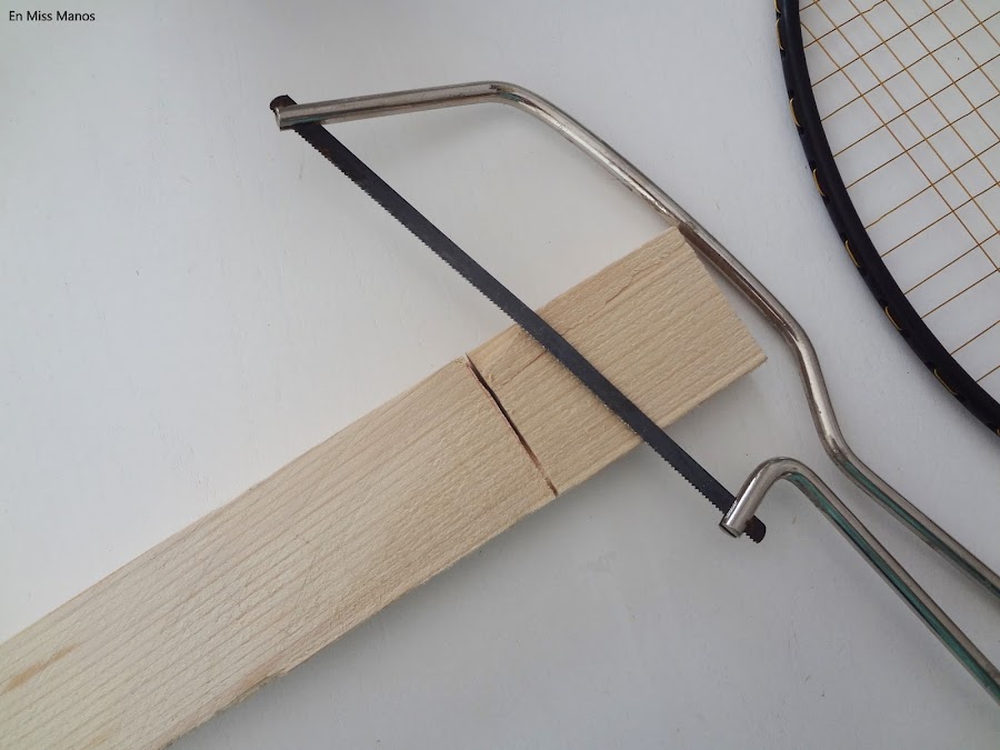 DIY Moodboard con raqueta | Bricolaje