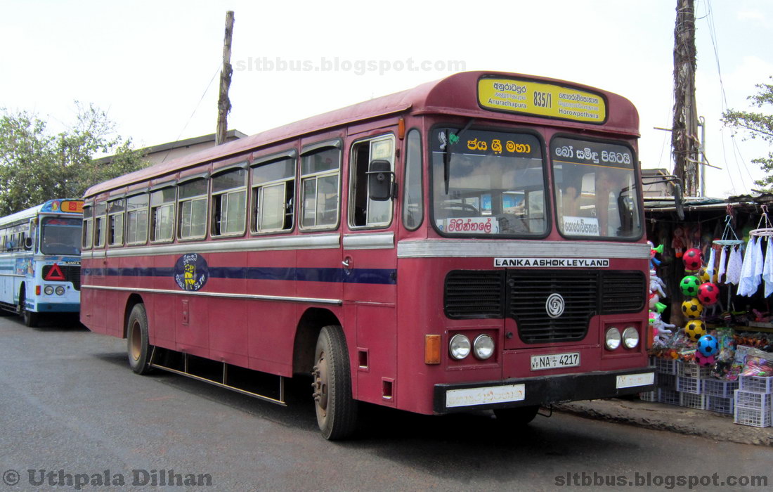 SLTB buses - ශ්‍රී ලංගම බස්: Lakdiwa Workshop rebodied Ashok Leyland Viking HinoPower bus from ...