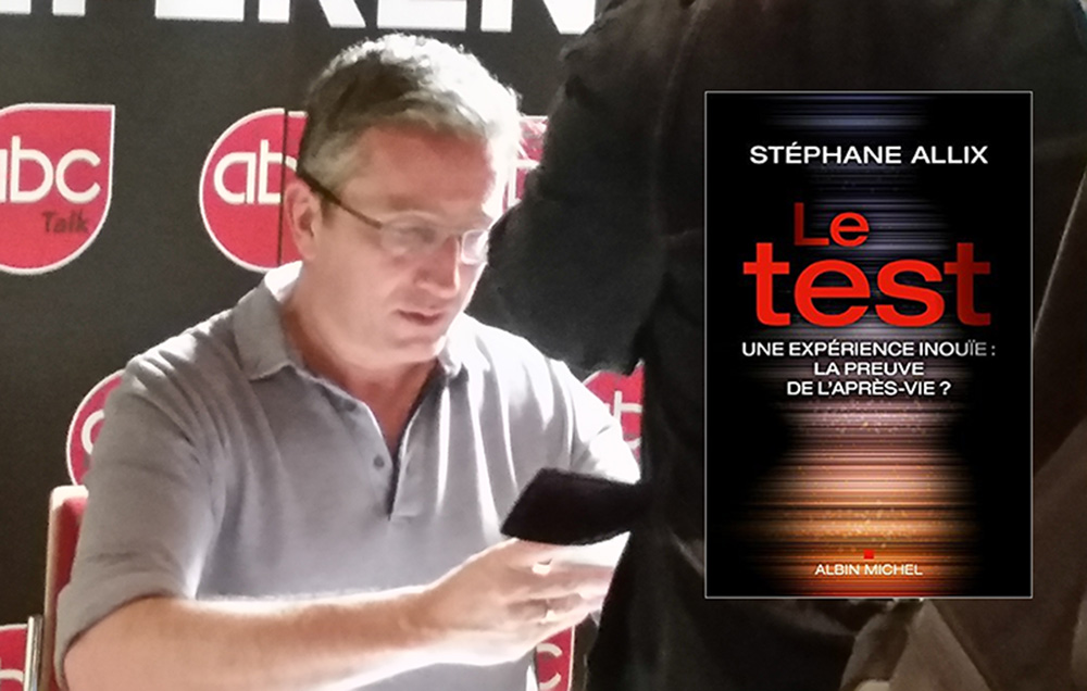 Reporter de l'Au-delà: Conférence de Stéphane ALLIX à Nice