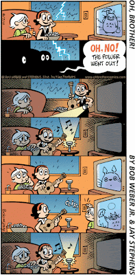 Teacher Karina Díaz: Oh, brother! Comic strips