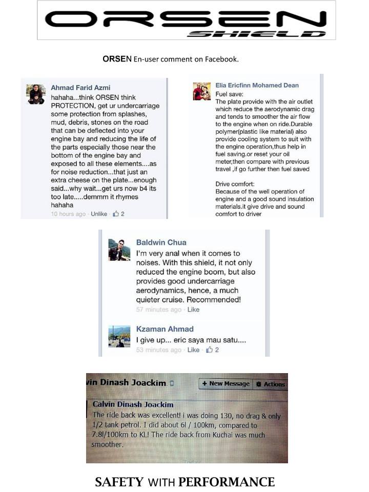 ORSEN SHIELD UNDER ARMOUR PROTECTION