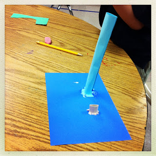 ChumleyScobey Art Room: Paper Cylinder Sculpture