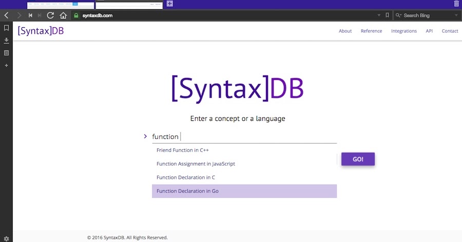 SyntaxDB — A Perfect Programming Syntax “Search Engine” For Coders ...