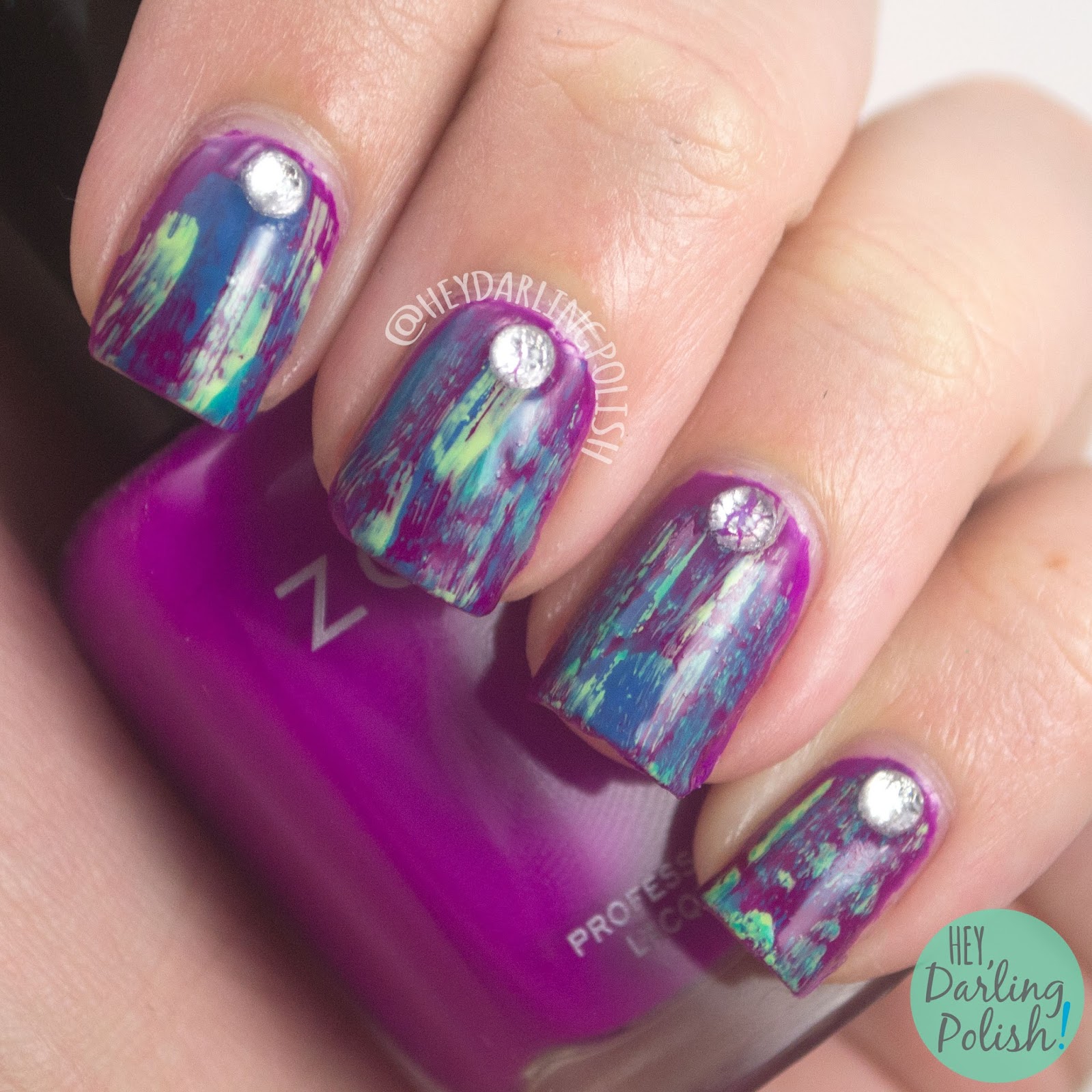 Hey, Darling Polish!: Distressed Brights