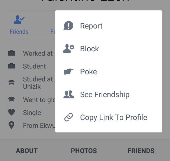 Facebook Friendship - See your relationship with friends » ChuksGuide