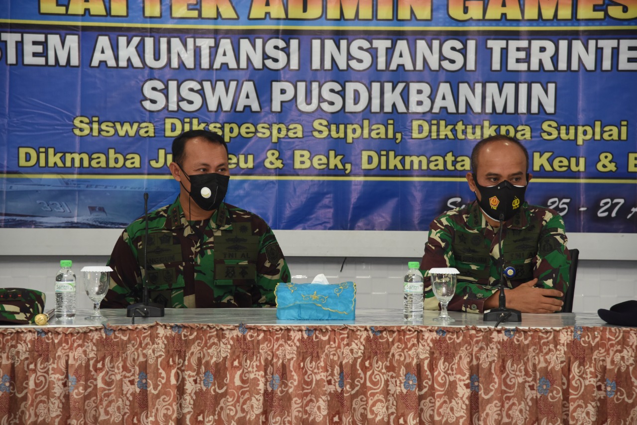 Siswa TNI AL Pusdikbanmin Kodiklatal Lattek Admin Games Sistim Akuntasi ...