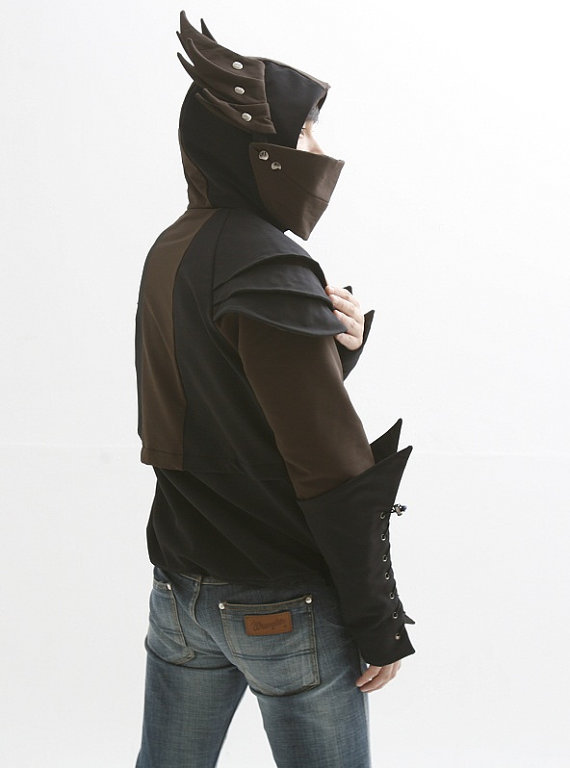 Medieval Armored Knight Hoodie : Pegasus Knight Medieval Armor Hoodie