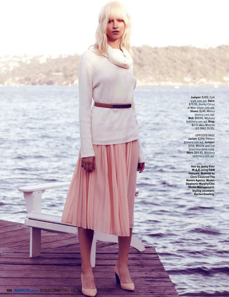 STEPHANIE MURPHY BY MARNIE WHITE FOR COSMOPOLITAN AUSTRALIA JULY 2013 ...