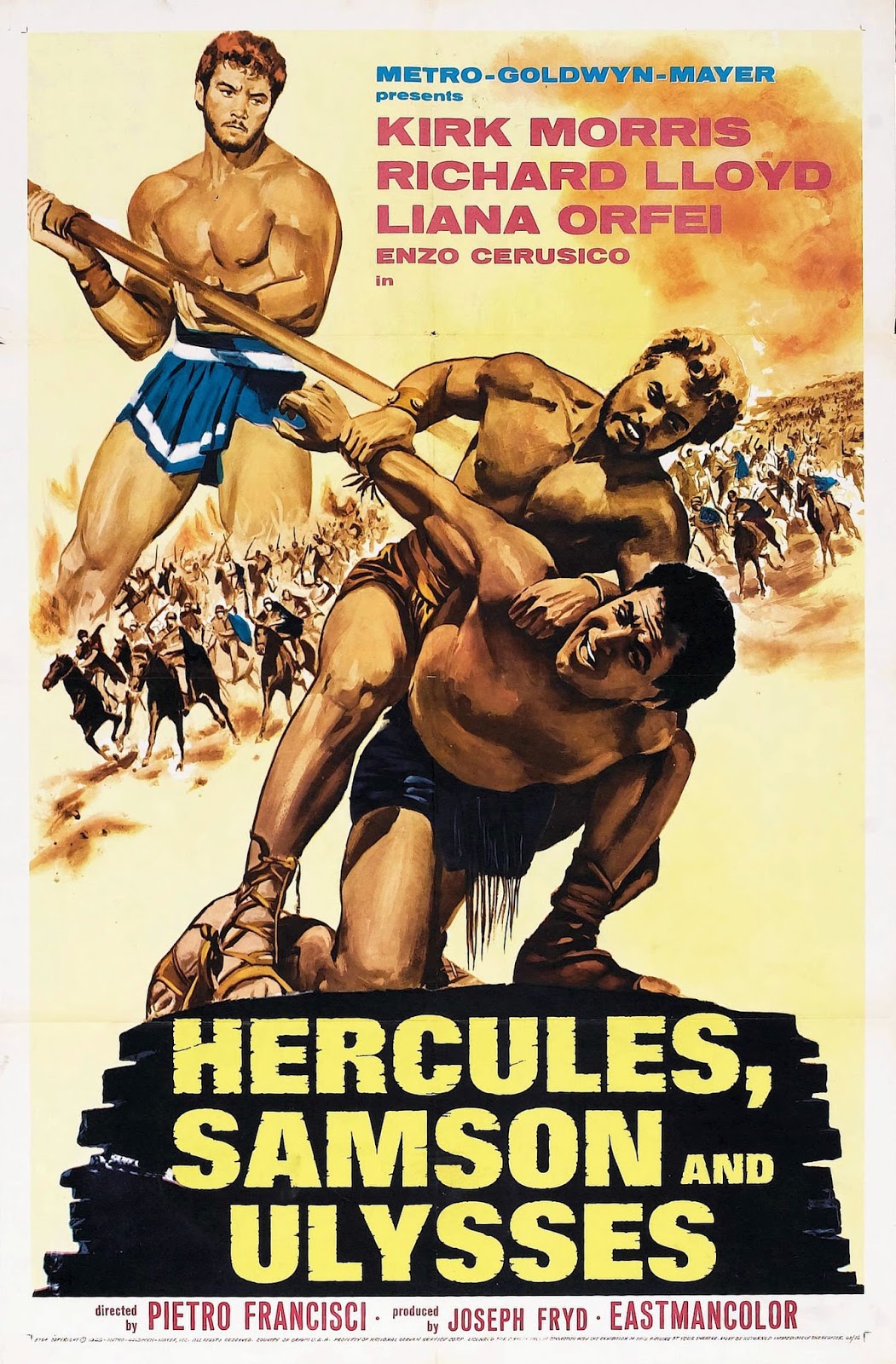 Hércules,Sansão e Ulisses 1963 Dubl | projetorantigo