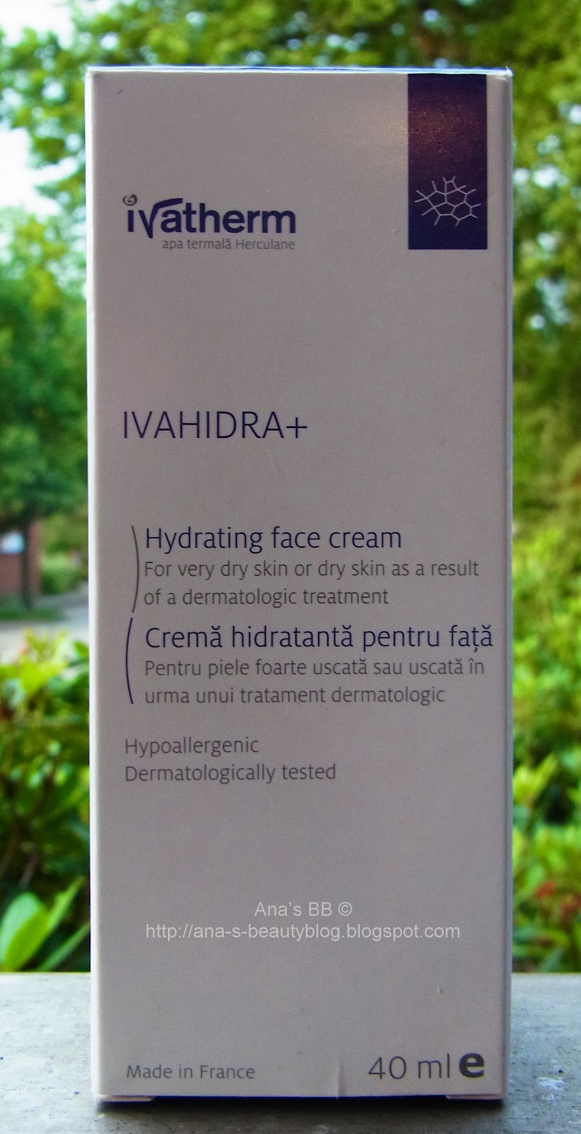 Ana's Beauty Blog: Review Ivatherm - Ivahidra+ si Apa Termala Herculane