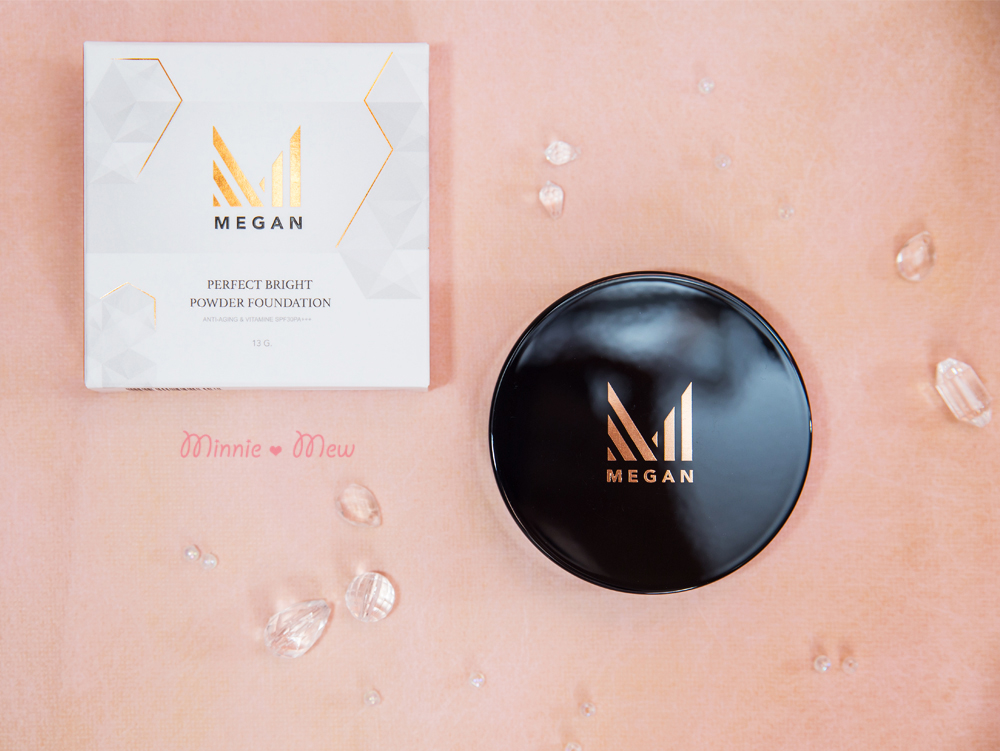 ♥Minnie.Mew: Hual + Review : MEGAN PERFECT BRIGHT POWDER FOUNDATION ...