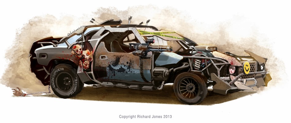 Bermuda Blue Cortina: Mad Max 4 apocalyptic Cortina TC