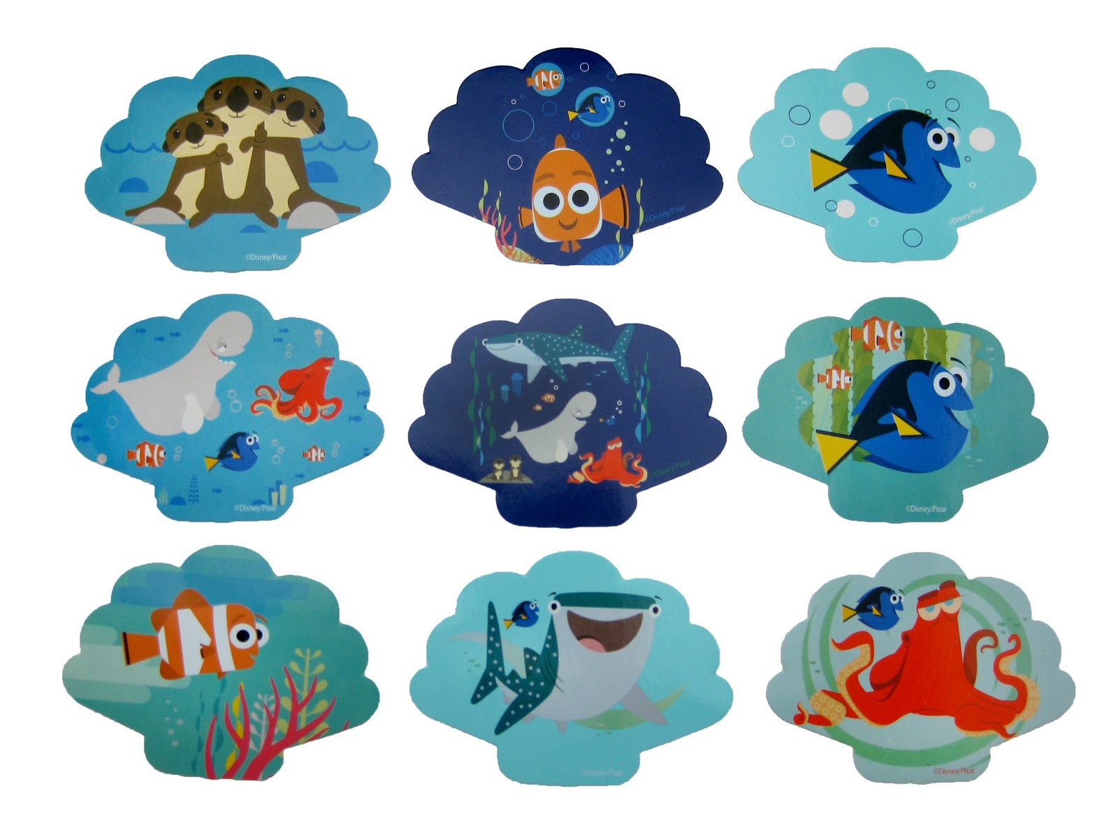 Dan the Pixar Fan: Finding Dory: Memory Matching Game