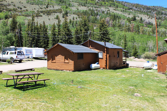 Rental Cabins at Fish Lake Utah: Rustic 8 person Camping Cabin #2 at ...