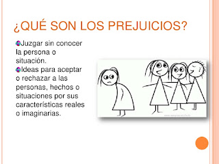 SÉ DIFERENTE, SIN ETIQUETAS: LOS PREJUICIOS