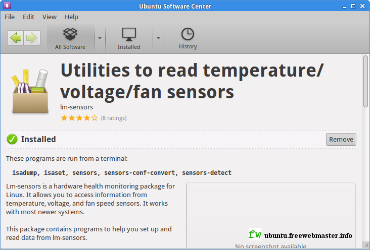 Операционная система Ubuntu: Мониторинг параметров компьютера с помощью ...