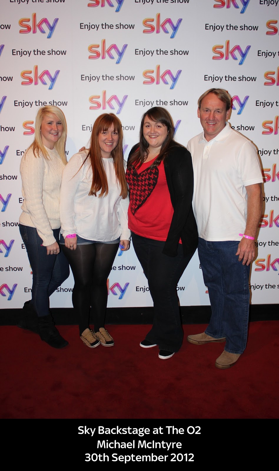 Katie Talks...: Sky Backstage at The O2