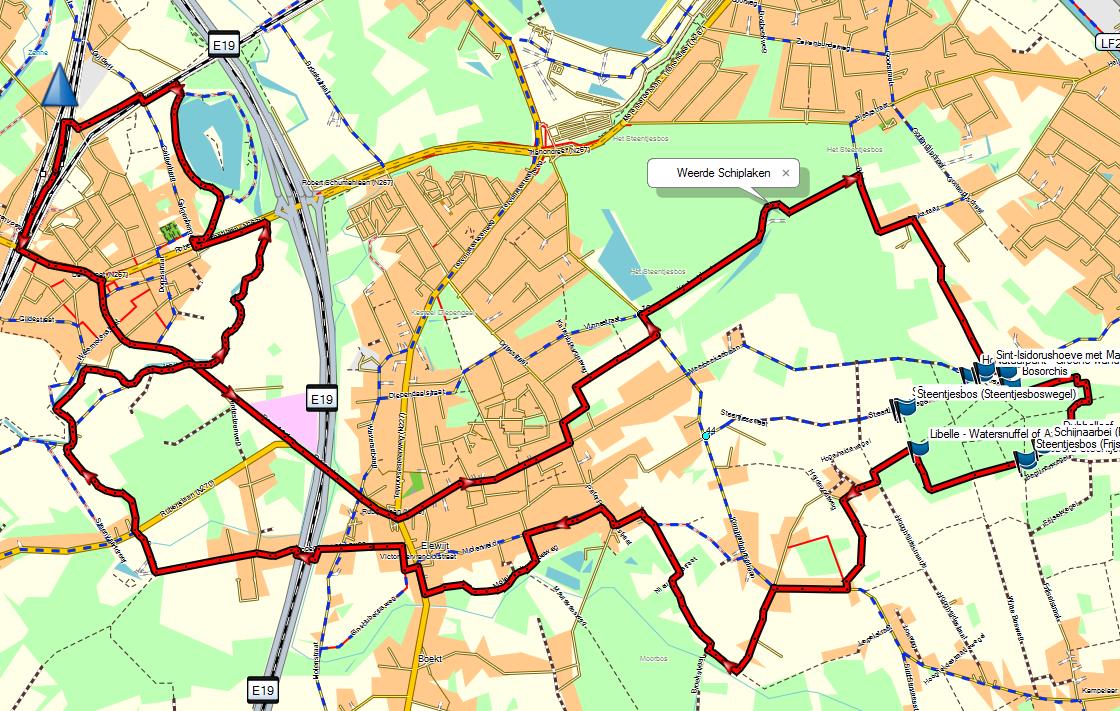 Voetstappen in Vaderlandsche Bodem: * Naar het Steentjesbos in ...