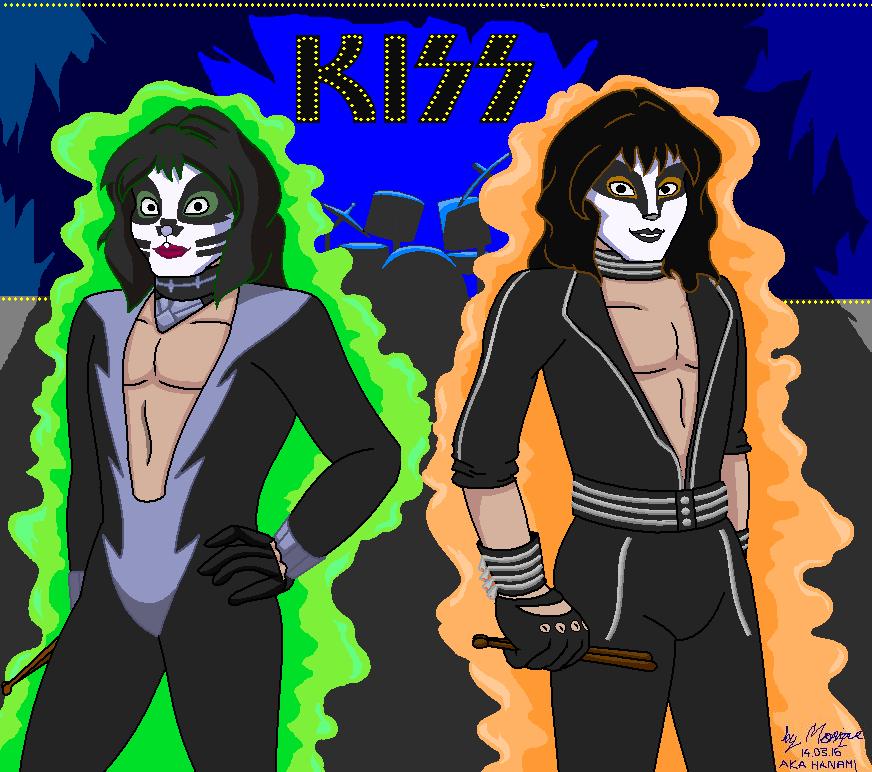 KISS LA BANDA MÀS CALIENTE DEL MUNDO: CATMAN Y FOX VERSIÓN SCOOBY-DOO
