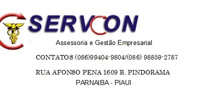 SERVCON CONTABEIS : SERVCON ESCRITORIO CONTABILIDADE E ACESSORIA ENPRESARIAL