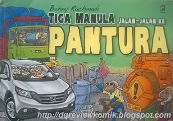 Review Komik: TIGA MANULA JALAN-JALAN KE PANTURA