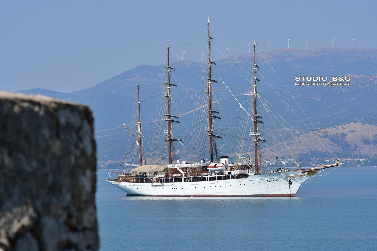 Αργολικός Ποιμήν: ΤΟ ΘΡΥΛΙΚΟ ΙΣΤΙΟΦΟΡΟ SEA CLOUD ΣΤΟ ΝΑΥΠΛΙΟ