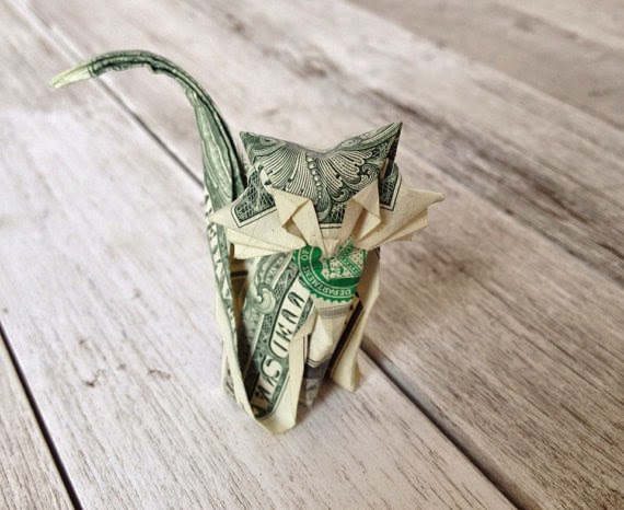 Money Origami Cat Easy Crafts Ideas To Make money-origami-cat-easy-crafts-ideas-to-make