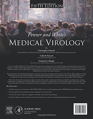 Fenner and Whites's MEDICAL VIROLOGY, 5th Edition