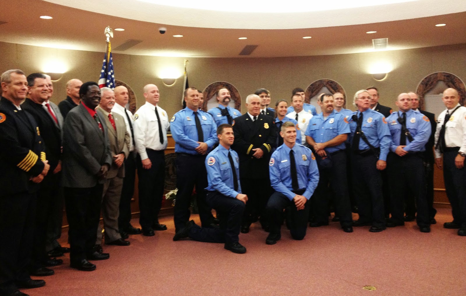Another round of promotions ~ Rockledge Professional Fire Fighters