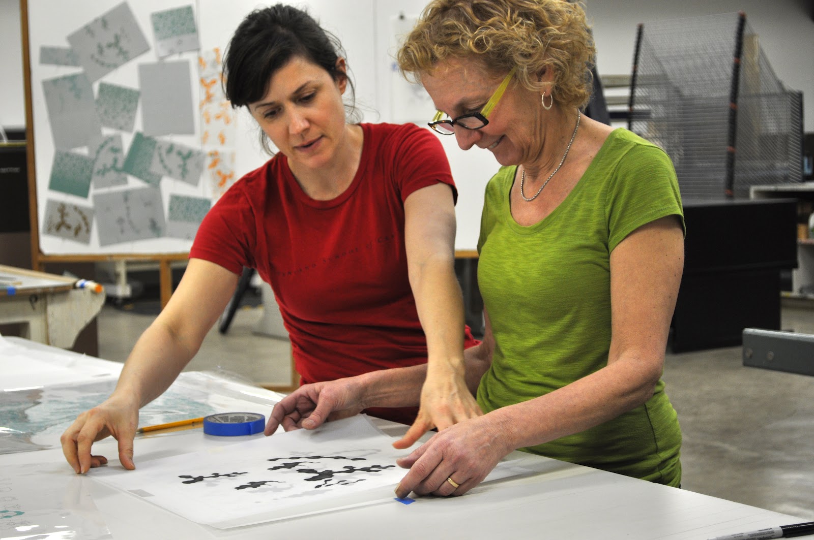 PRINT Press blog: Open House with Erika Adams and Michelle Samour