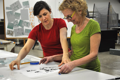 PRINT Press blog: Open House with Erika Adams and Michelle Samour