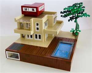 Mini Mod Pod: Modern Lego Homes