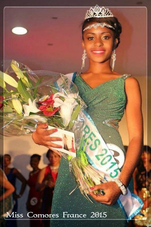 Nasra Abdou Houmadi élue Miss Comores France 2015 | HabarizaComores.com ...