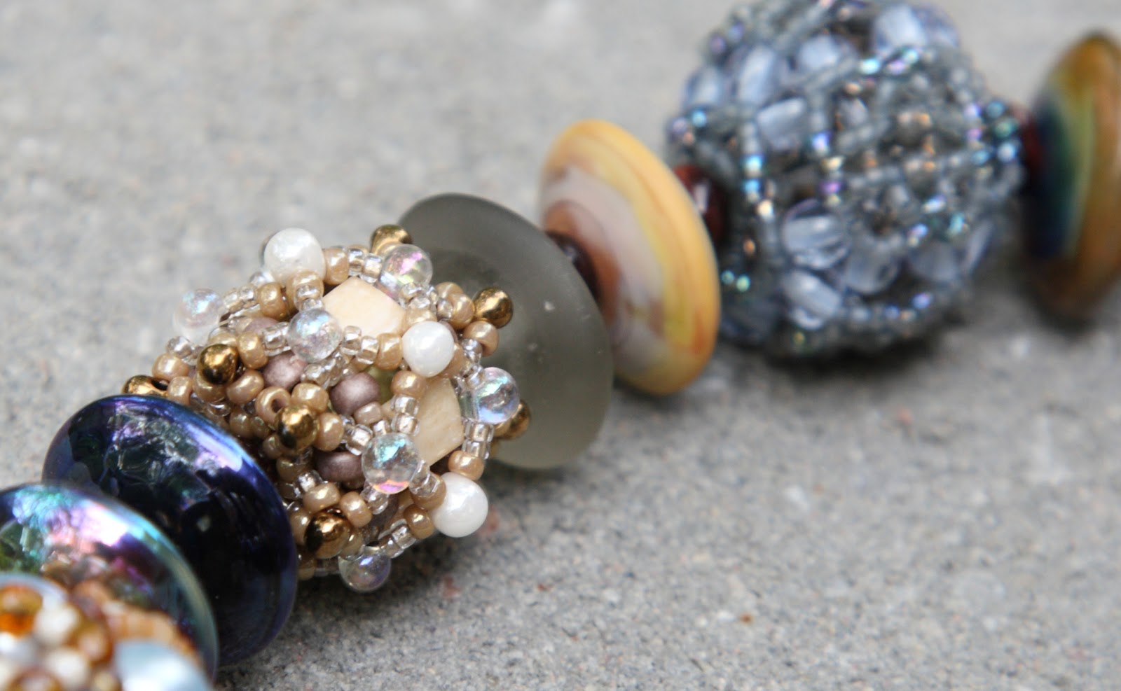 A Work in Progress: Beadwork Magazine's beaded bead contest