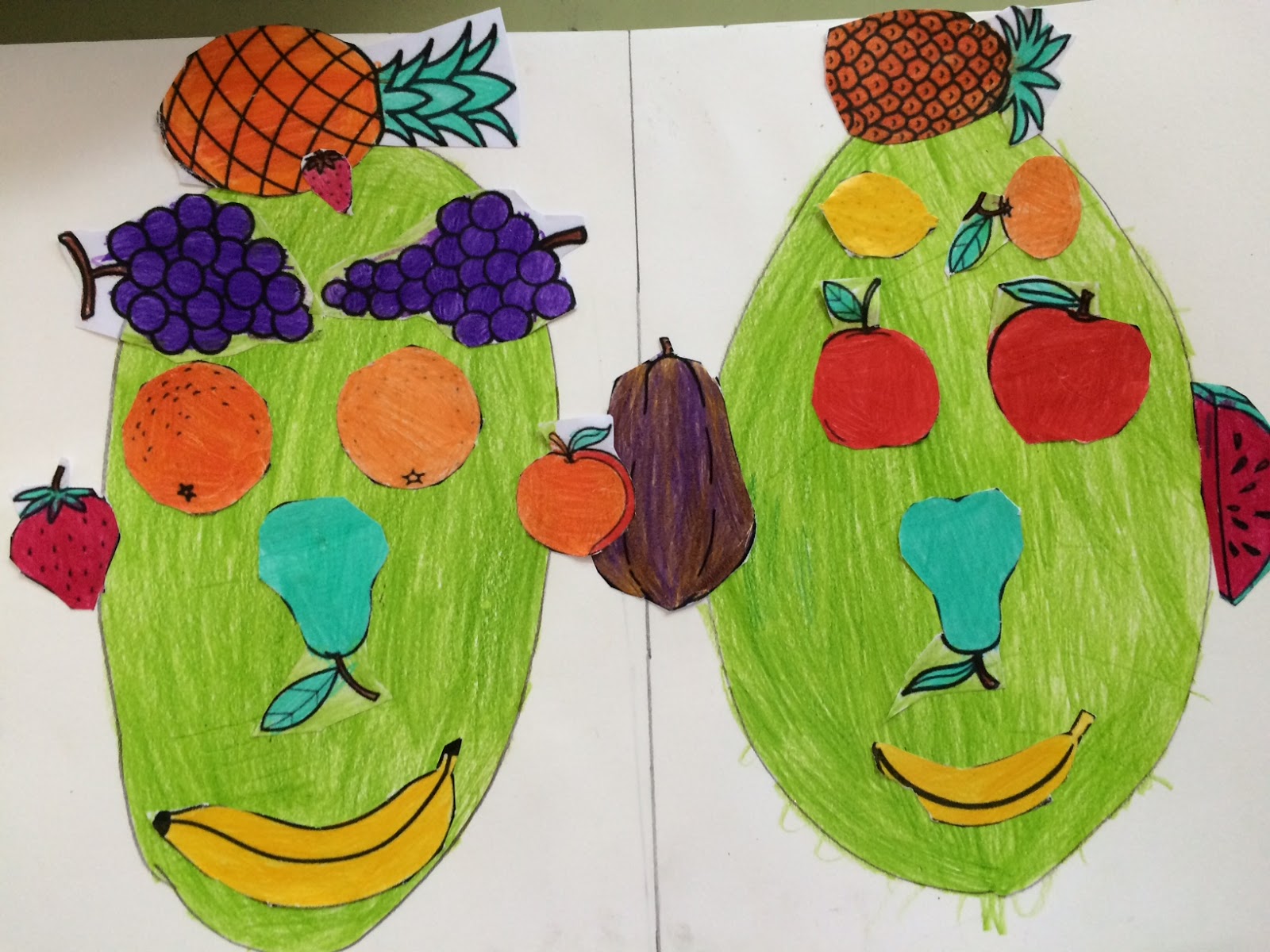 COLE VALDERAS: Fruit Faces 2º