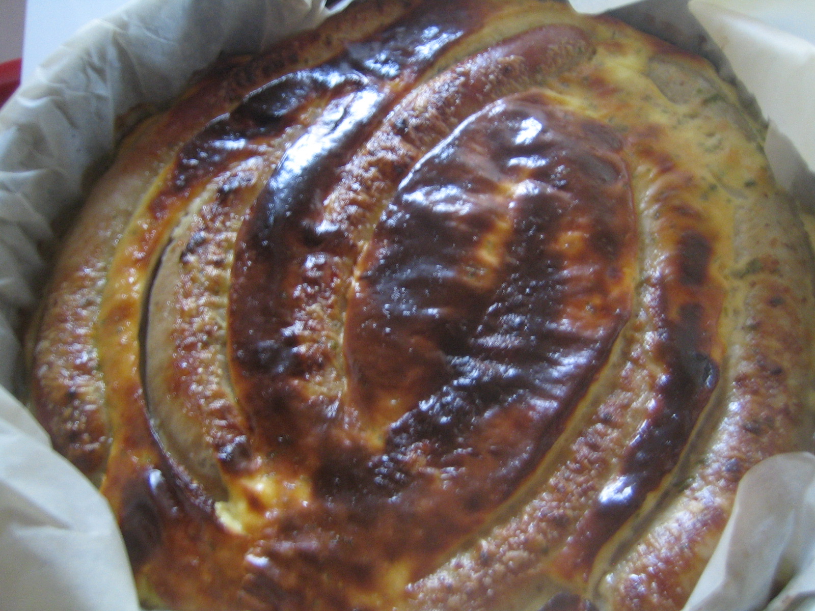 Home Worked: Bratwurst Cake (German Sausage Cake)